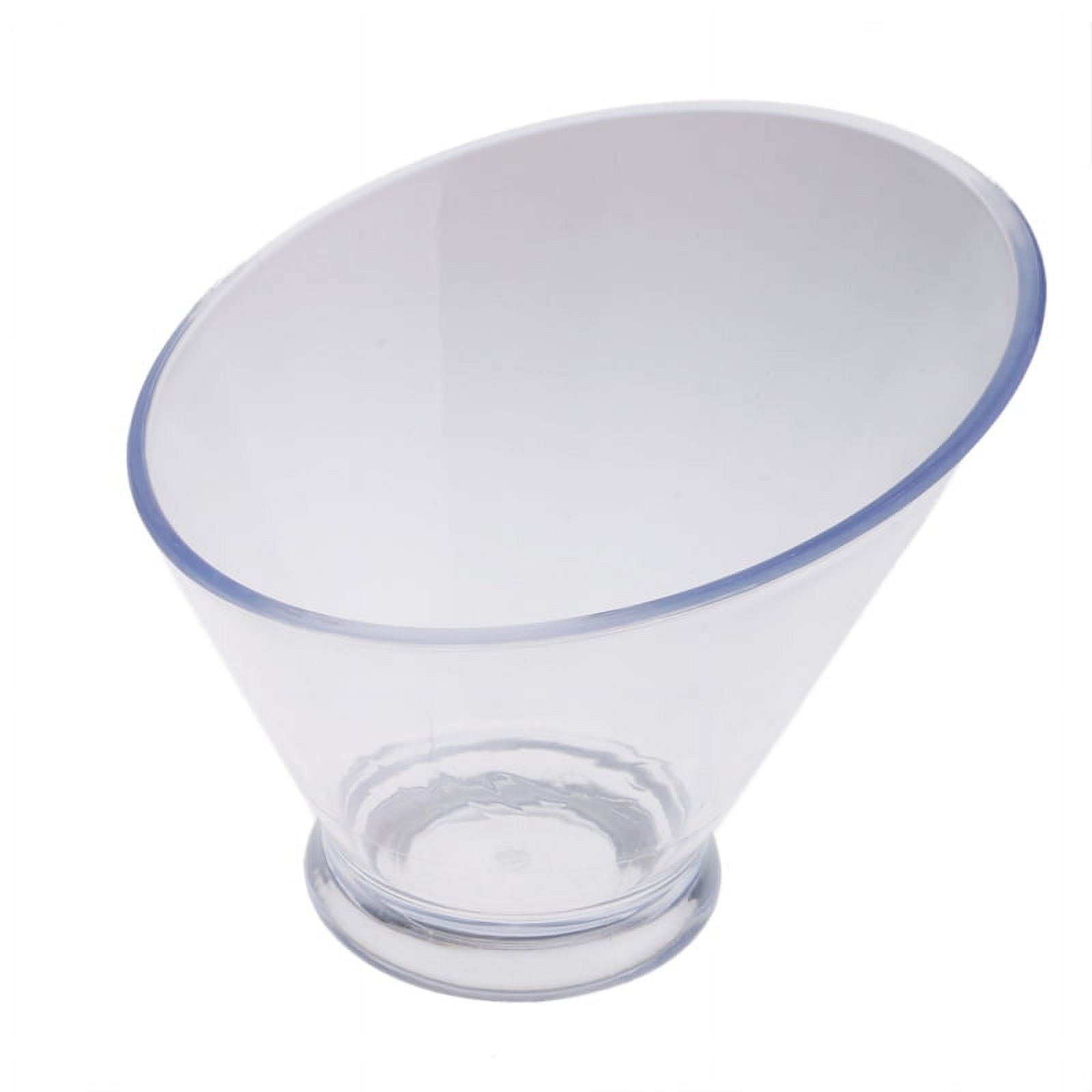 Clear Acrylic Bowl Dishes Fruit Salad Bowl Kitchen Tools Glass Cup Tray ...