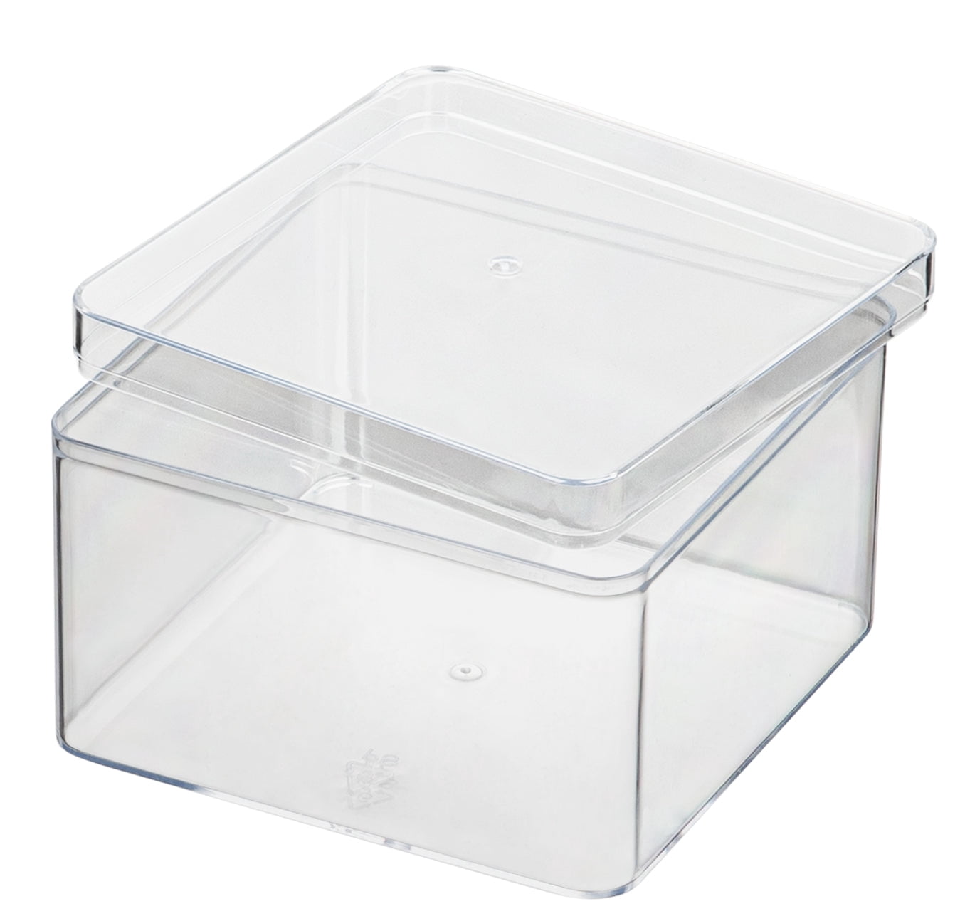 Clear Acrylic Boxes 4.25"X4.25"X2.25" 16 Pack - Walmart.com