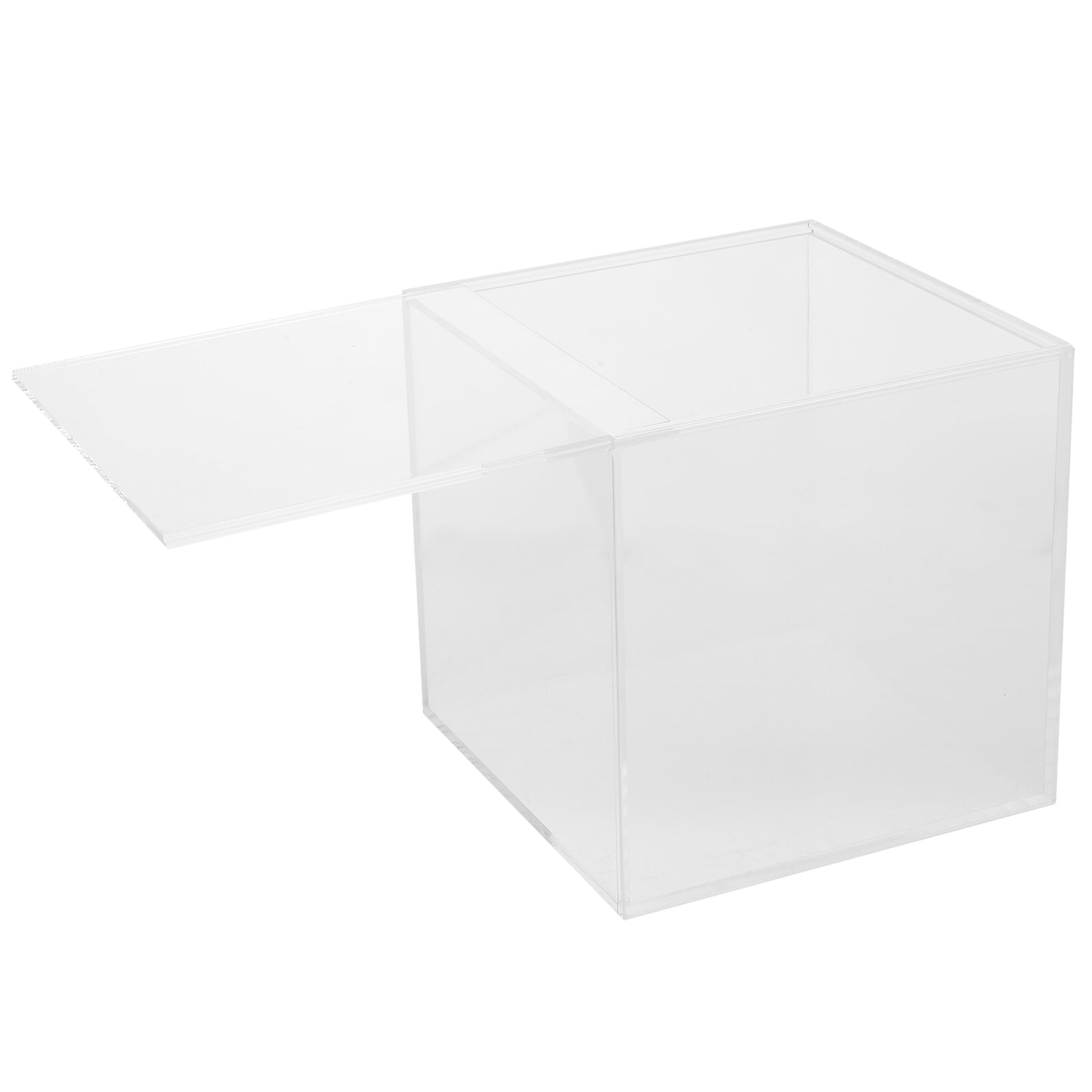 Clear Acrylic Boxes Display Cabinet Model Case Transparent Storage ...