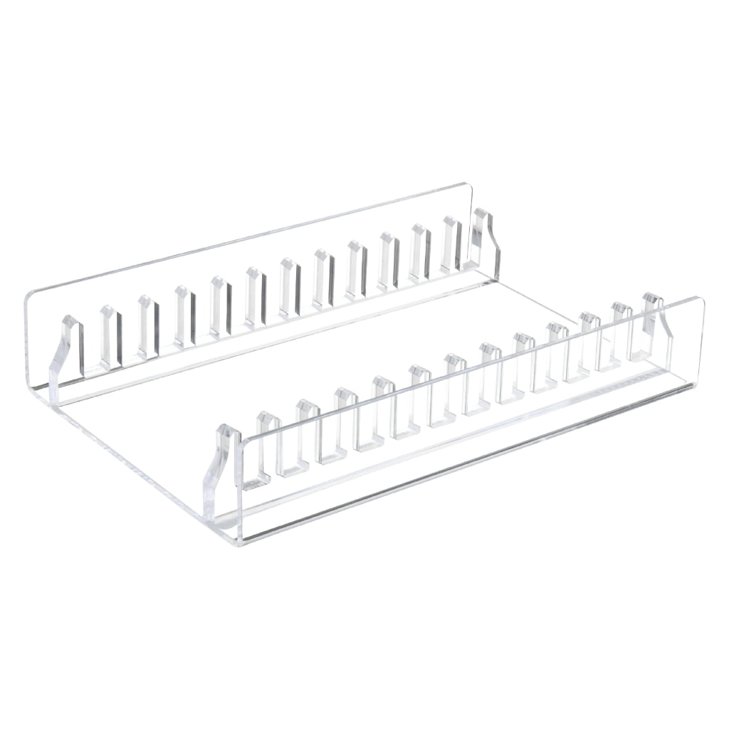 Clear Acrylic CDs Display Stand, Space Saving Storage Rack for ...