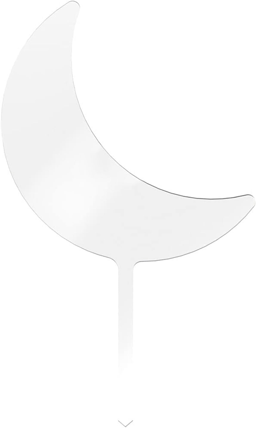 Clear Acrylic Cake Toppers Blank DIY Birthday Cake Decorations Tool For ...