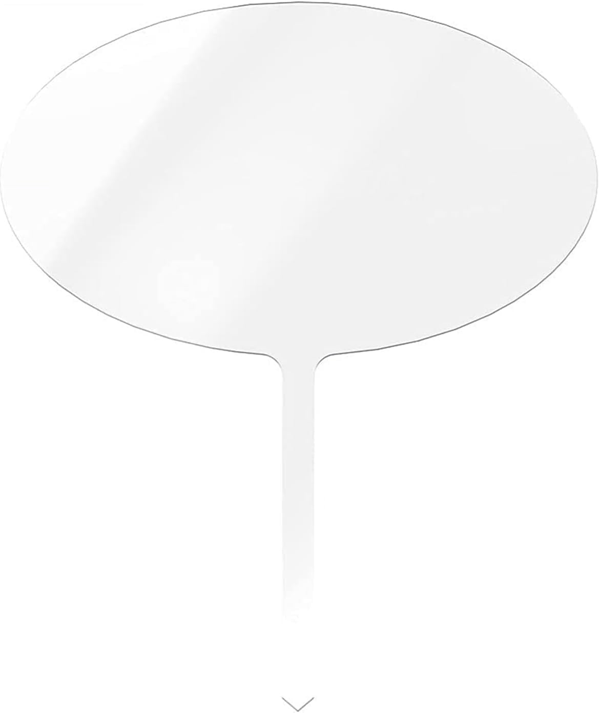 Clear Acrylic Cake Toppers Blank DIY Birthday Cake Decorations Tool For ...