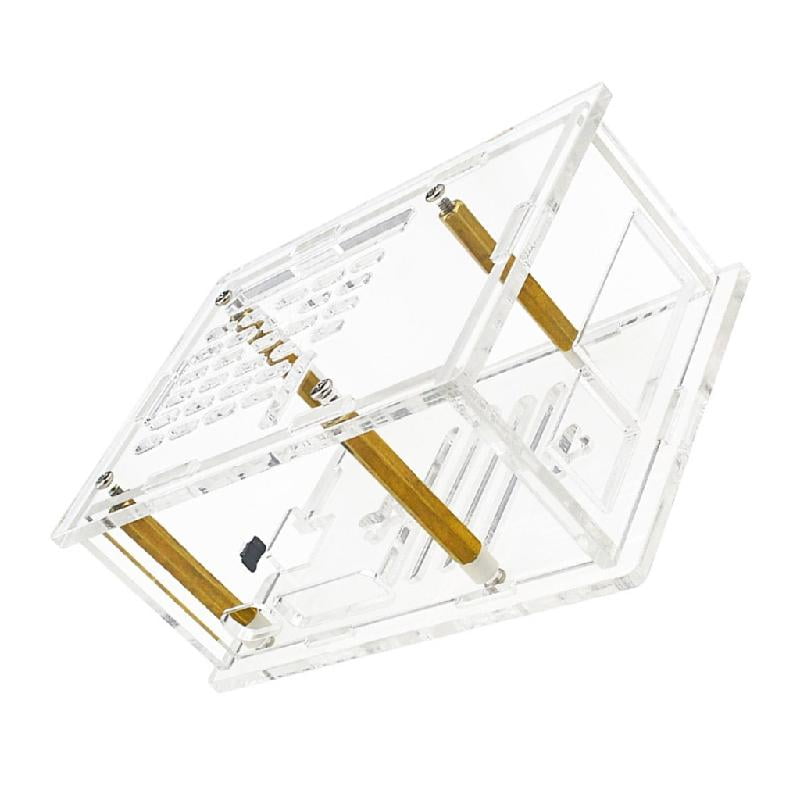 Clear Acrylic Case For RPi 5 Case Featuring Precise Openings - Walmart.com