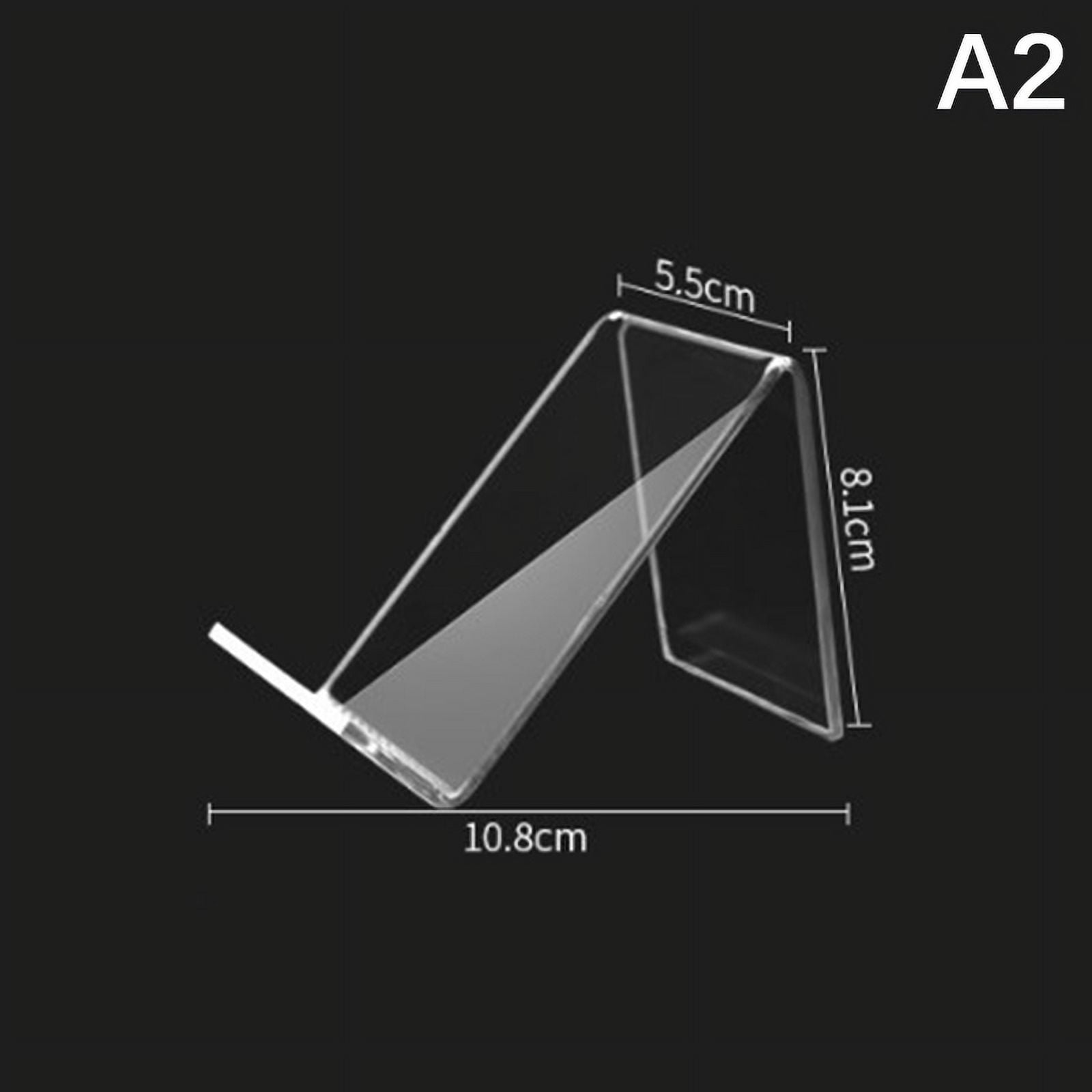 Clear Acrylic Cell Phone Stand Desk Dock Holder For Smartphone ...