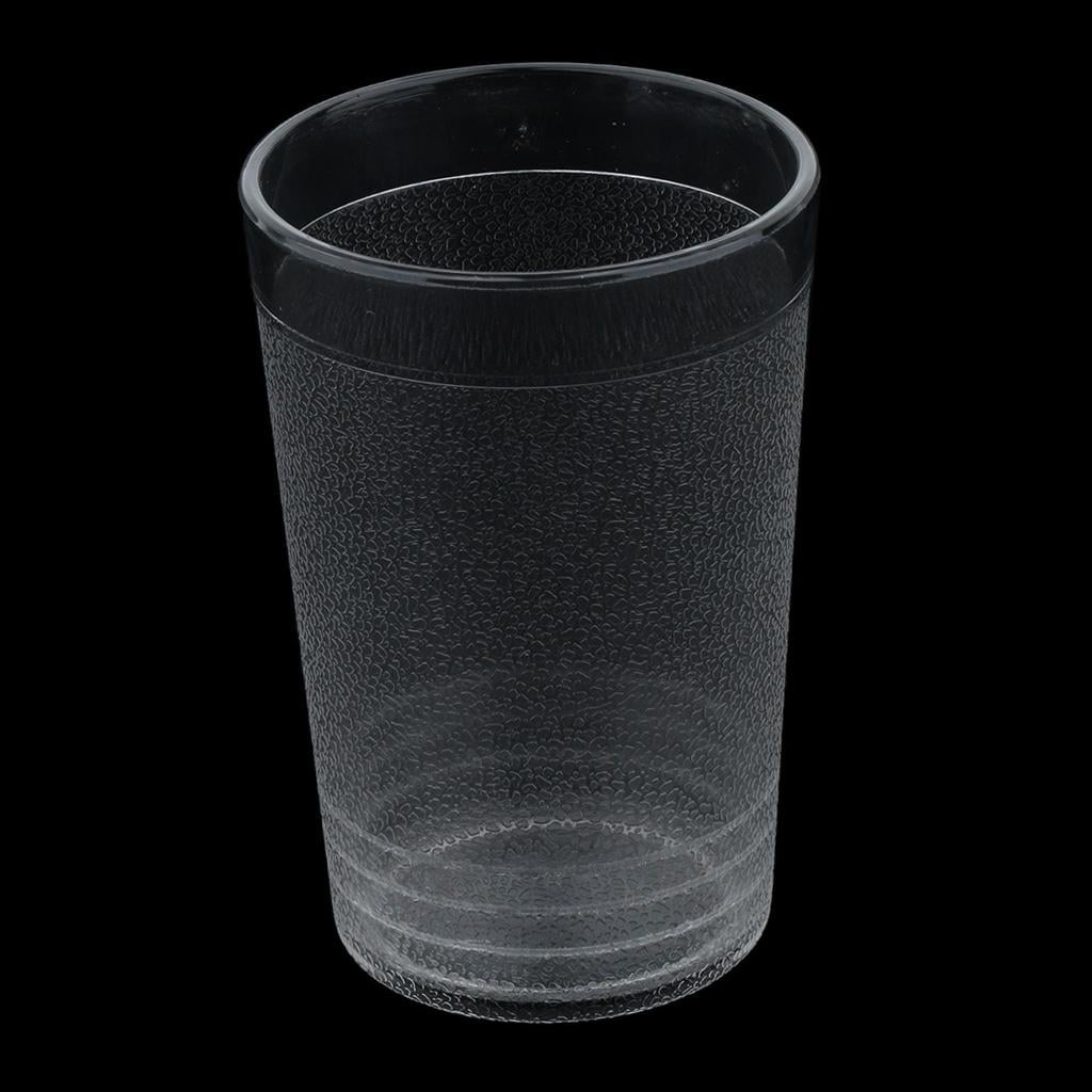 Clear Acrylic Cup Glass Juice Milk , Shatterproof, 180ml - Walmart.com
