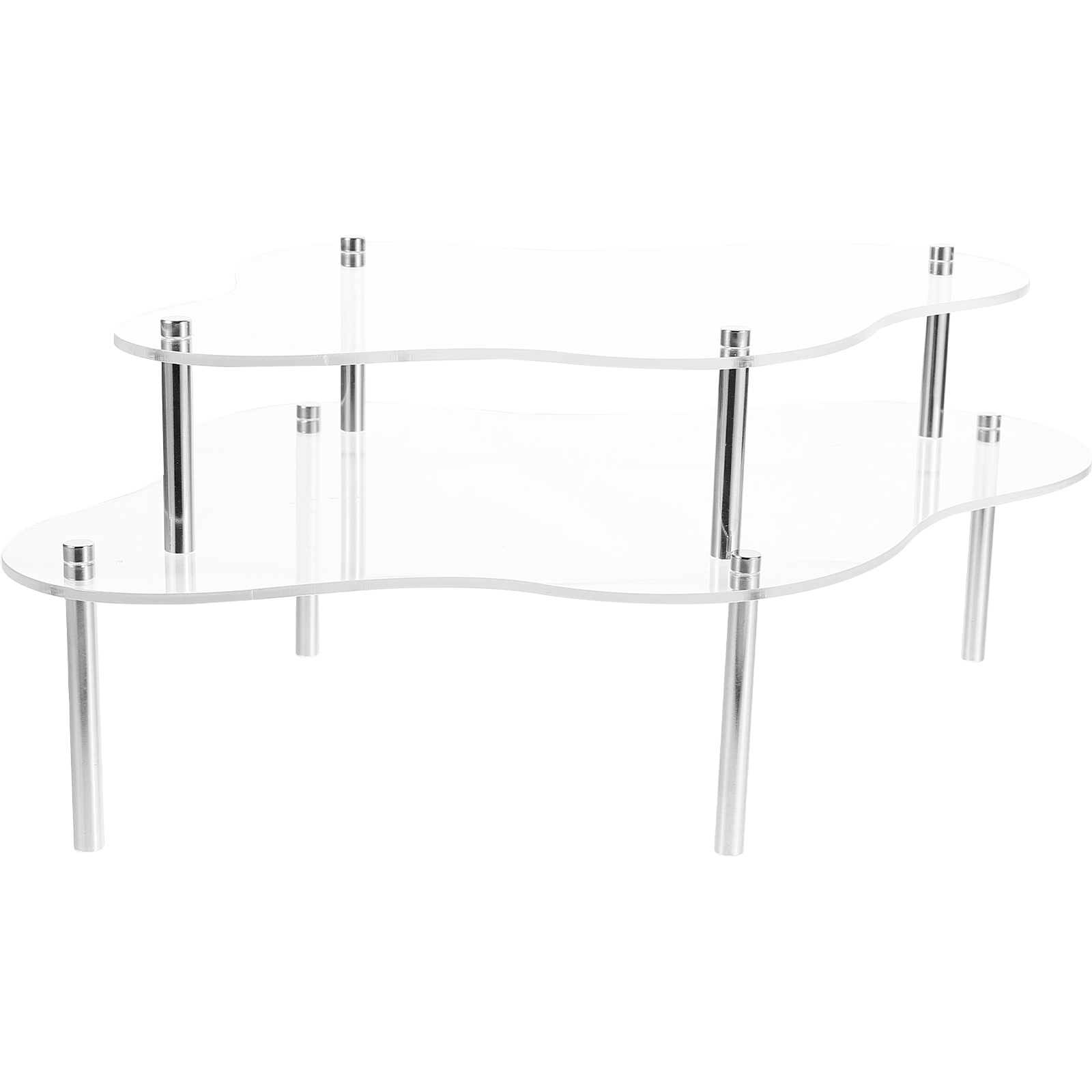 Clear Acrylic Cupcake Stand Display Shelf Pan Stands Wedding Dessert ...