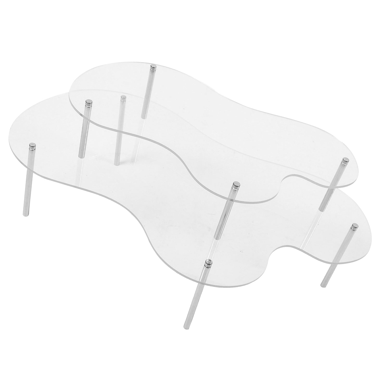 Clear Acrylic Cupcake Stand Holder Wedding Household Decor Chirstmas ...