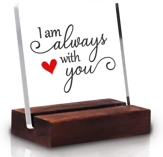 Clear Acrylic Desk Decorative Sign Condolence Memorial Gifts For Loss ...