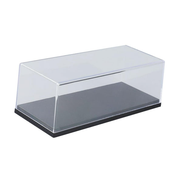Clear Acrylic Display Case 1/43 Scale Dustproof Showcase Diecast Cars Storage for Hobbyists ...