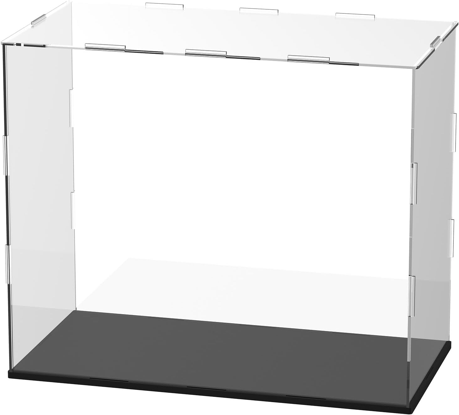 Clear Acrylic Display Case, 12 x 6 x 10 Inch Assemble Clear Acrylic ...