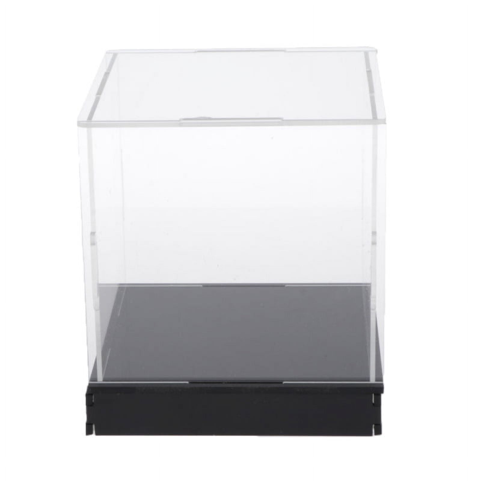 Clear Acrylic Display Case, Countertop Box Cube, Organizer Stand ...