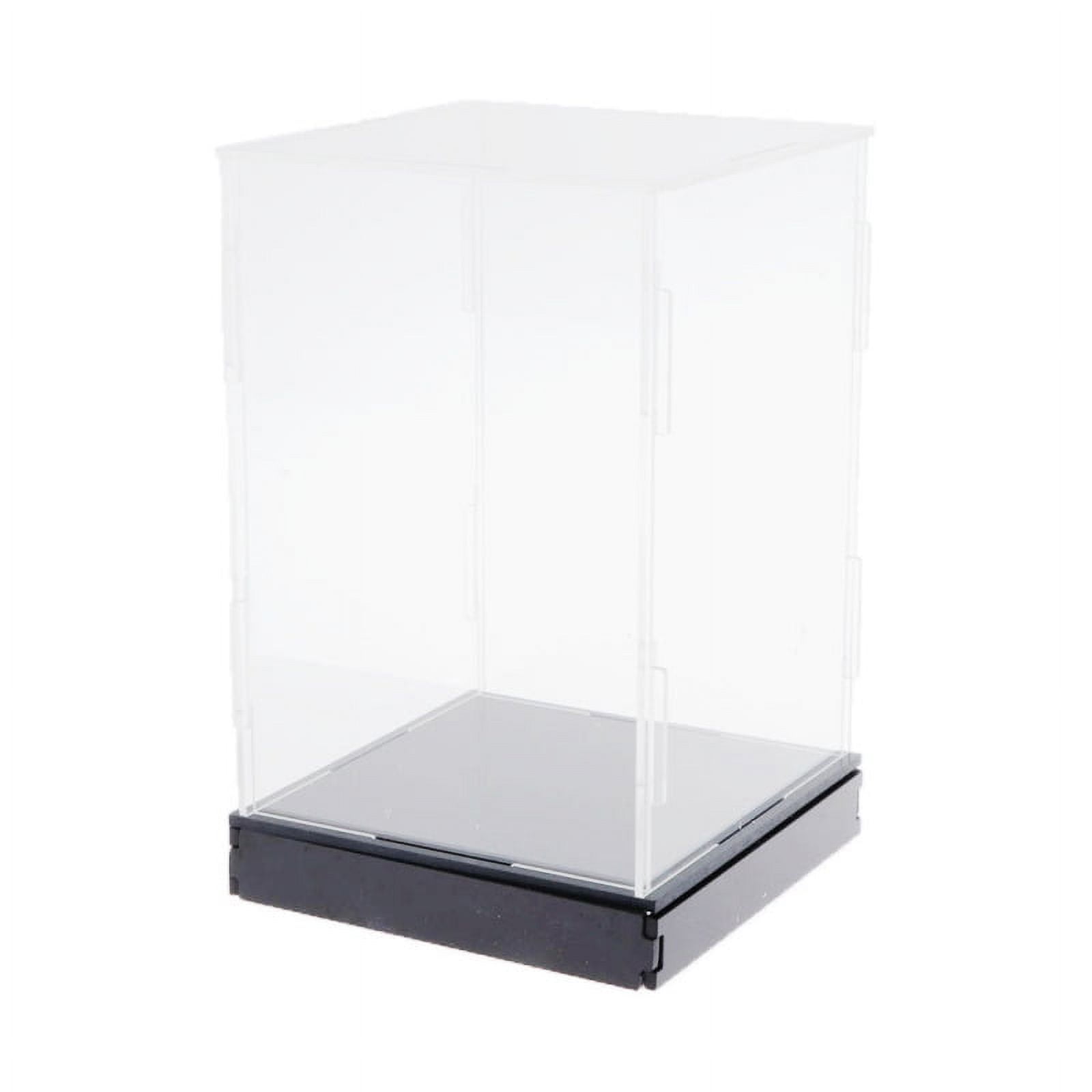 Clear Acrylic Display Case Dust- Model for Home Table Decor - Walmart.com