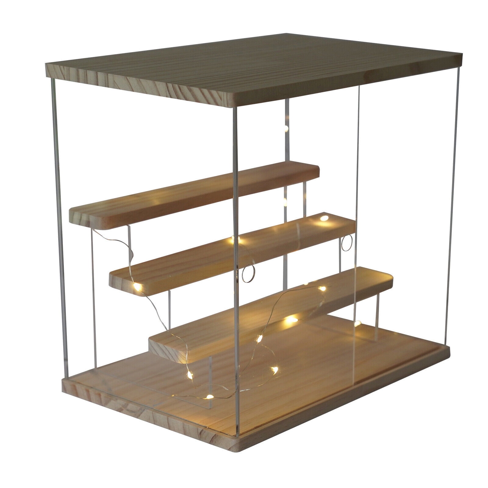 Clear Acrylic Display Case Large Transparent Plastic Toys Storage Box ...