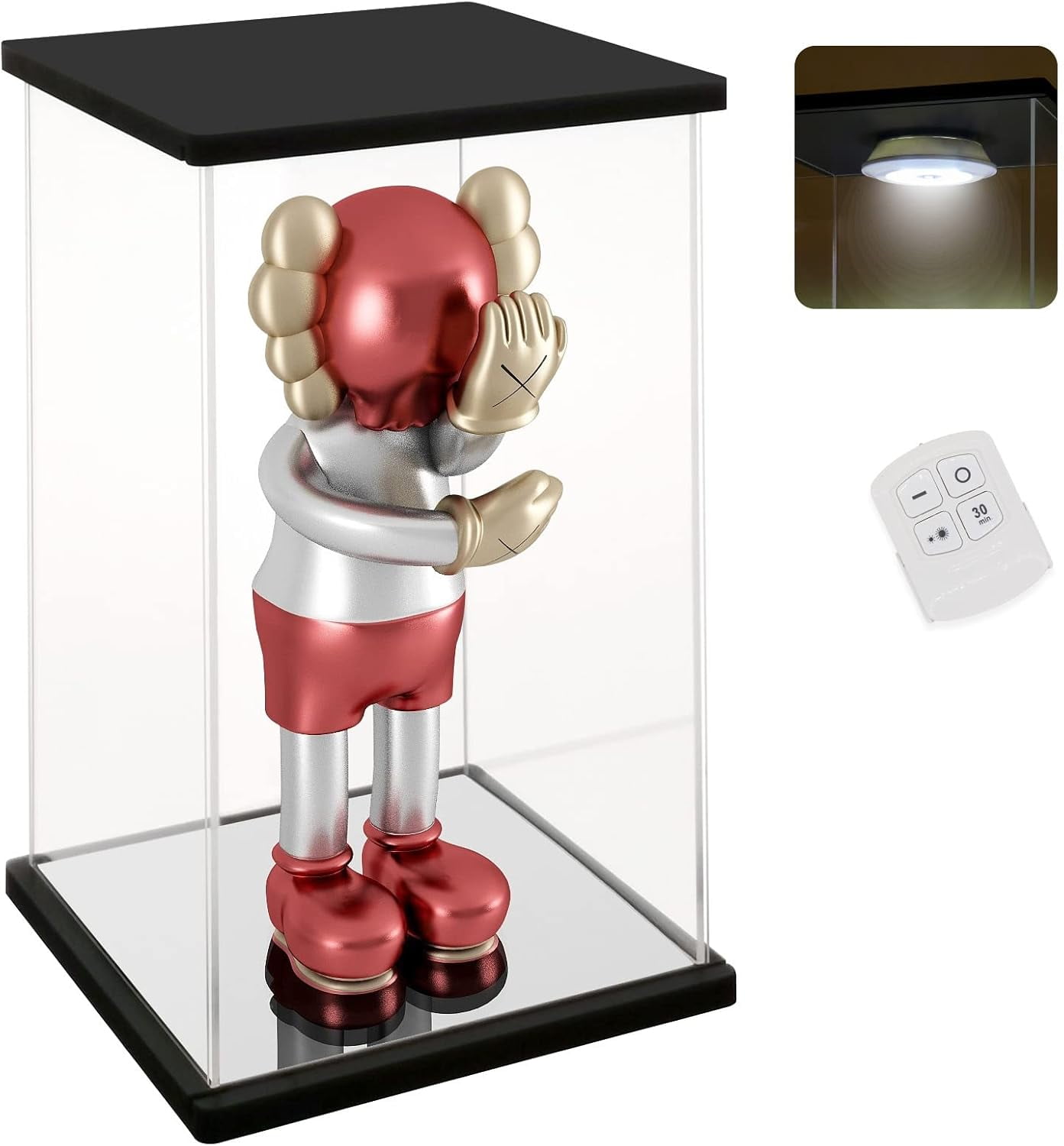 Clear Acrylic Display Case with Two Kind of Lights for Mart， Model ...