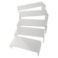 Clear Acrylic Display Riser Stand Jewelry Display Shelf Cupcake Stand ...