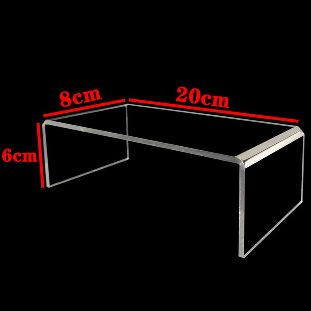 Clear Acrylic Display Stand For Anime Figures Cupcake Shelf Organizer ...