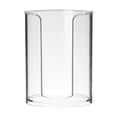 Clear Acrylic Disposable Cup Dispenser,2.8X3.5inch Countertop Paper Cup ...
