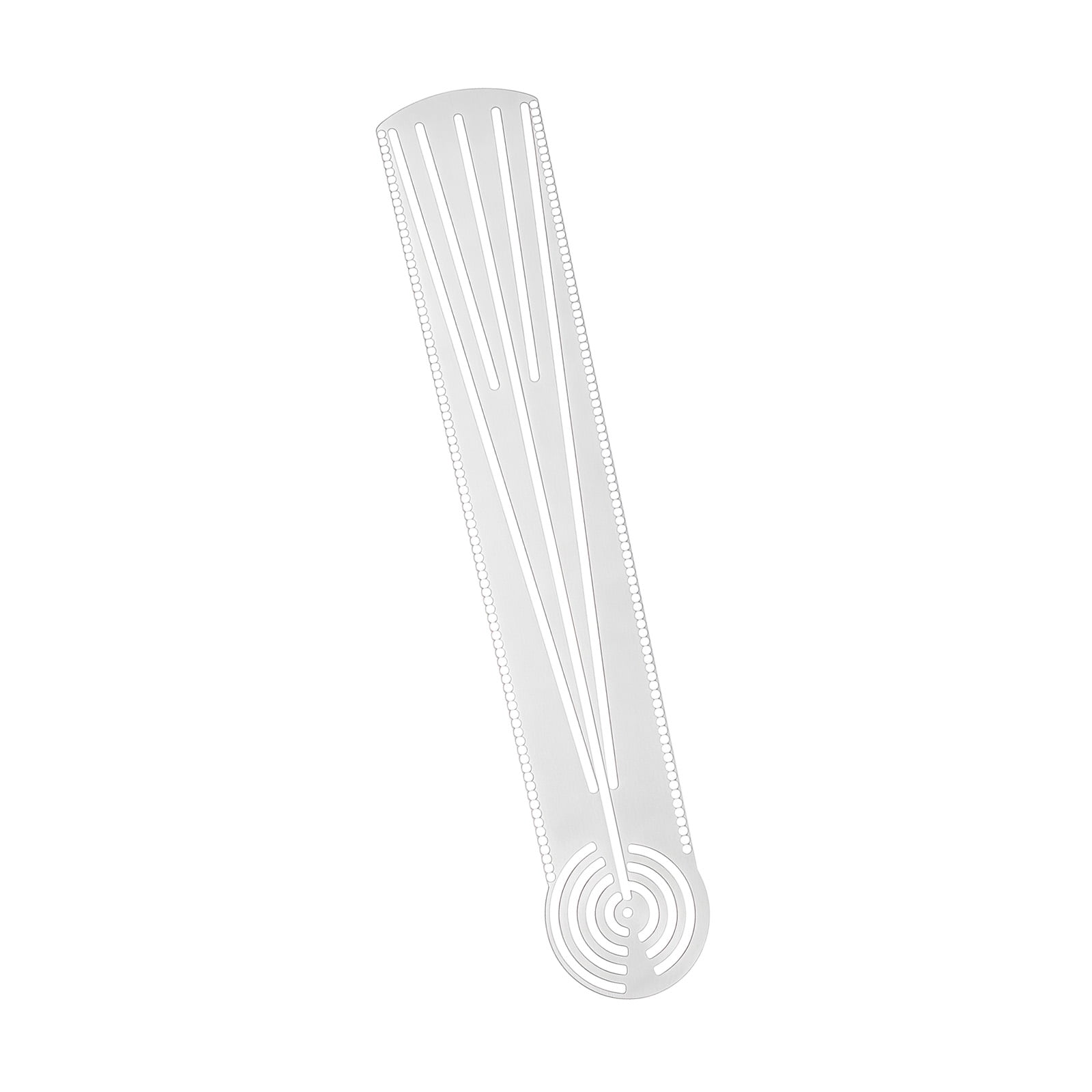 Clear Acrylic Drawing Ruler Geometric Pattern Geometric Art Template ...