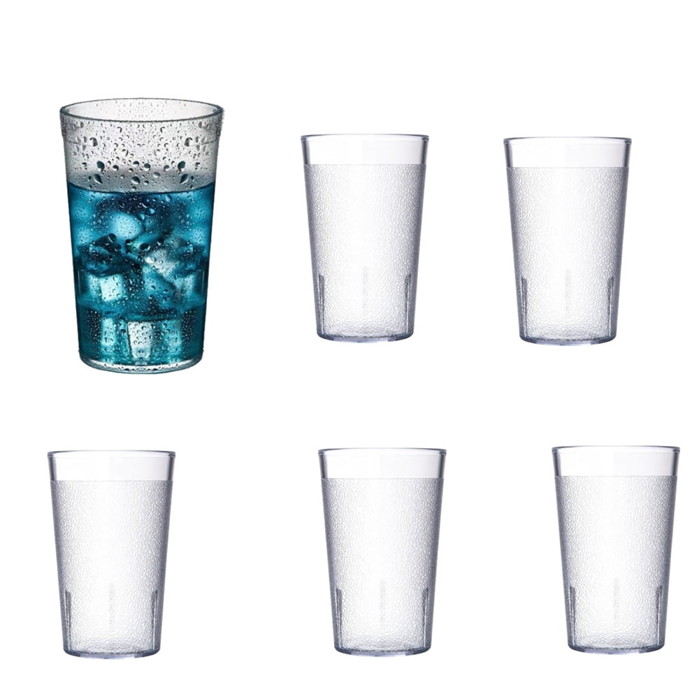 Clear Acrylic Drinking Cups,Transparent Plastic Water Cups for ...