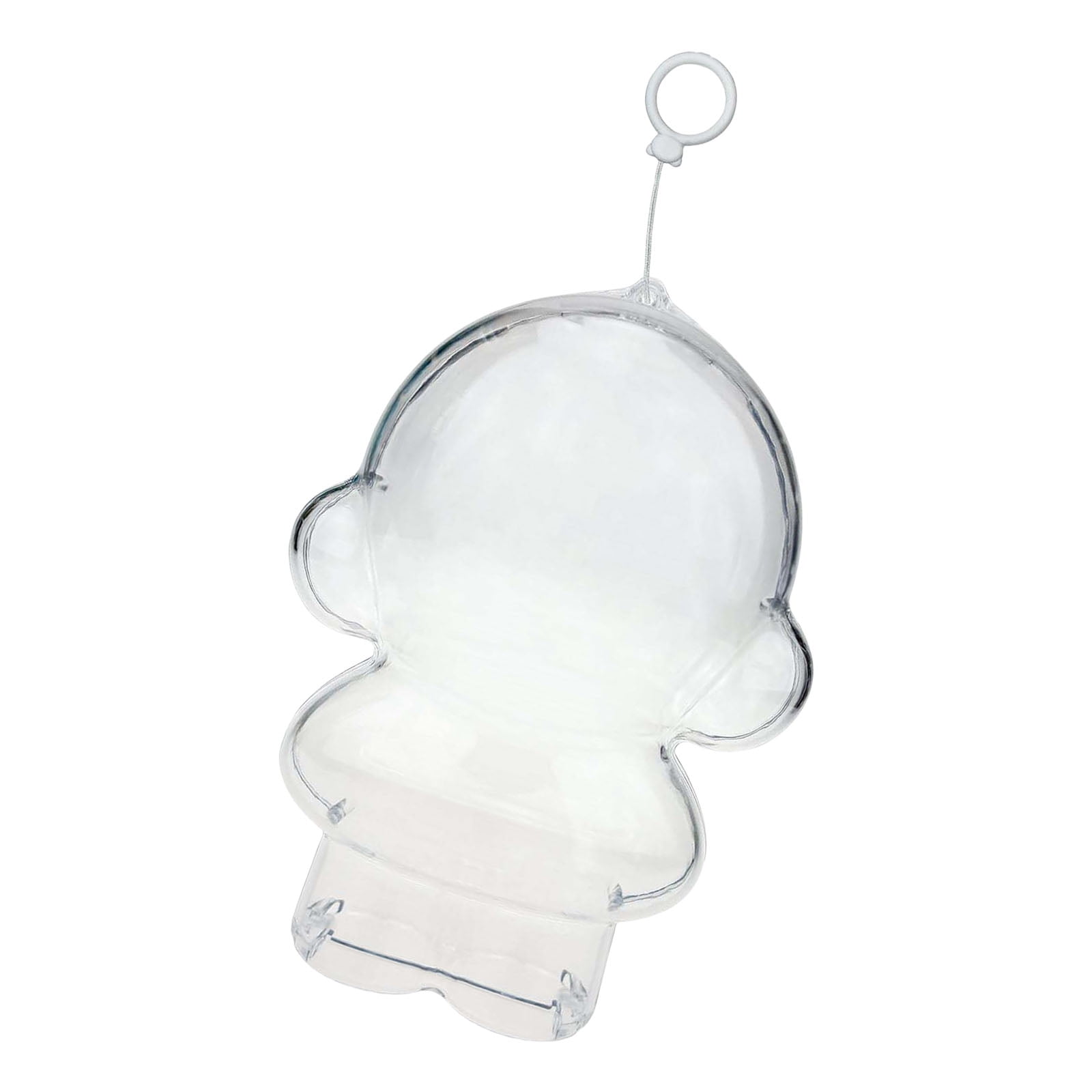 Clear Acrylic Figure Display Case With Silicone Chain For 6Inch High ...