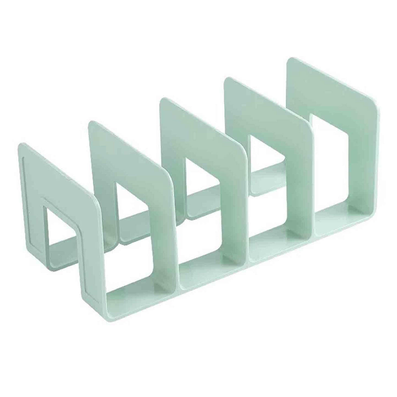2025 New Book Organizer With 4 Compartments, Acrylic File Organizer For ...