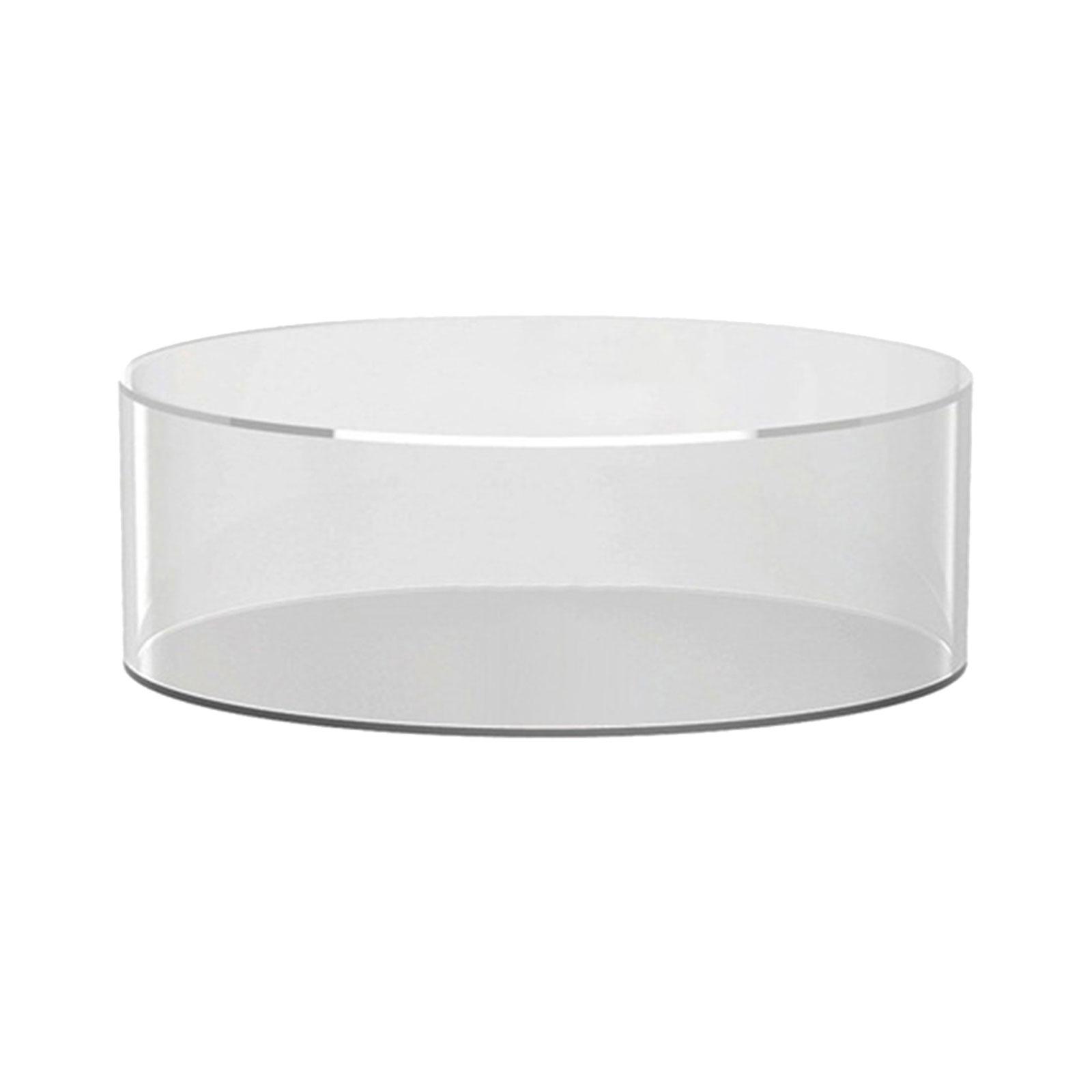 Clear Acrylic Fillable Cake Stand Cake Display Flower Holder Cake Riser ...