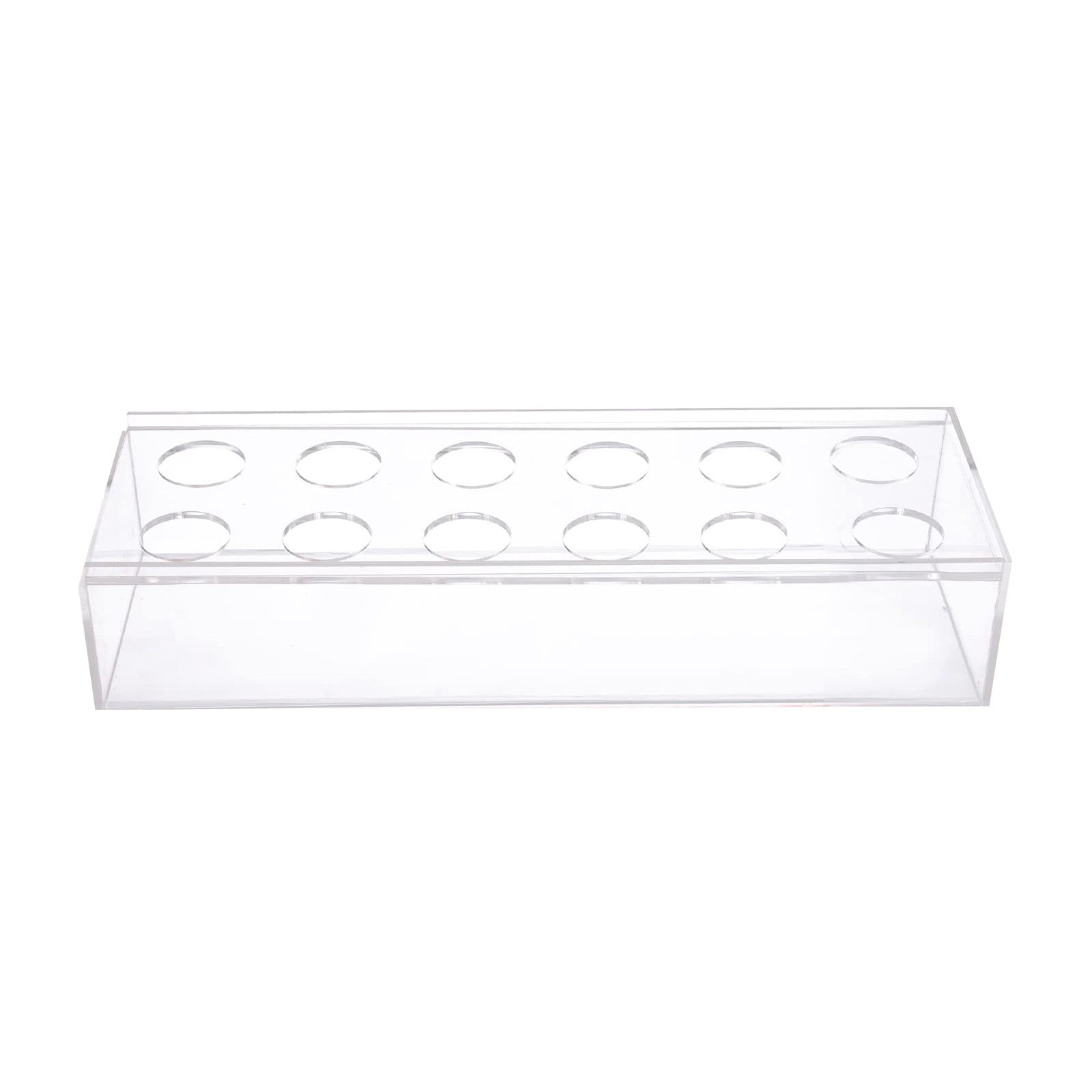 Clear Acrylic Flower Vase Rectangular Floral Centerpiece For Dining ...