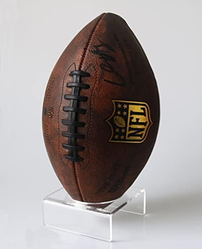 Clear Acrylic Football Stand, Display Holder for Basketball, Volleyball ...