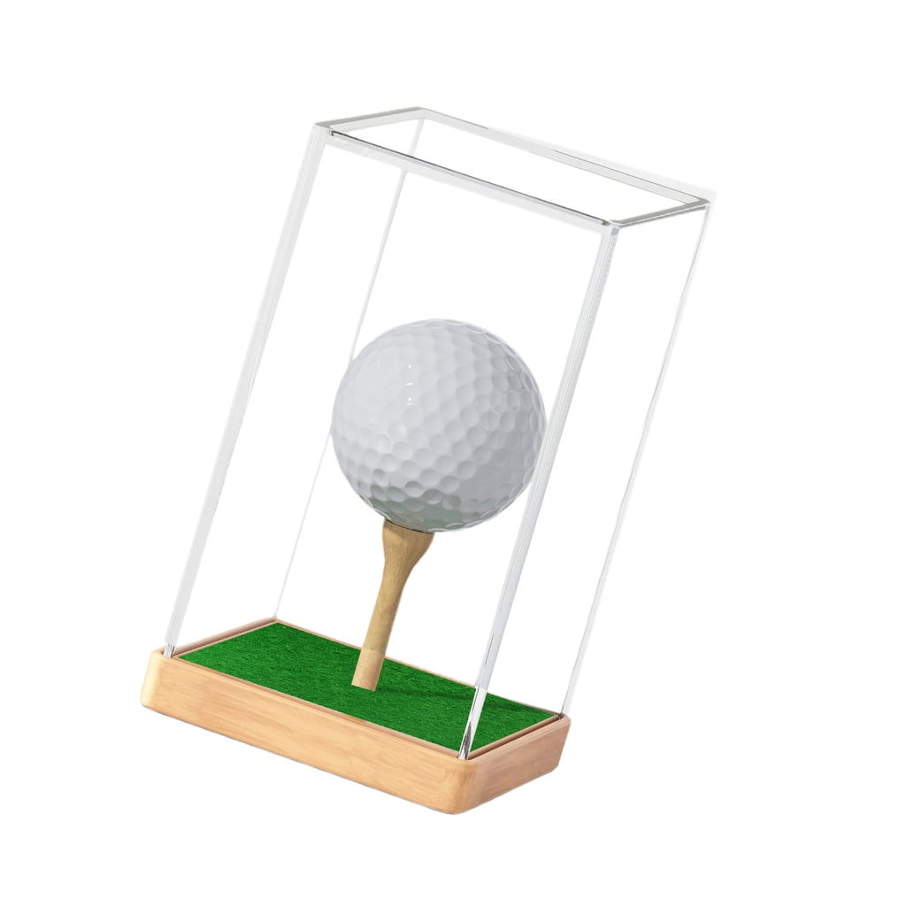 Clear Acrylic Golf Ball Protector Case Dustproof Golf Ball Storage Box ...