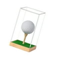 Clear Acrylic Golf Ball Protector Case Dustproof Golf Ball Storage Box ...