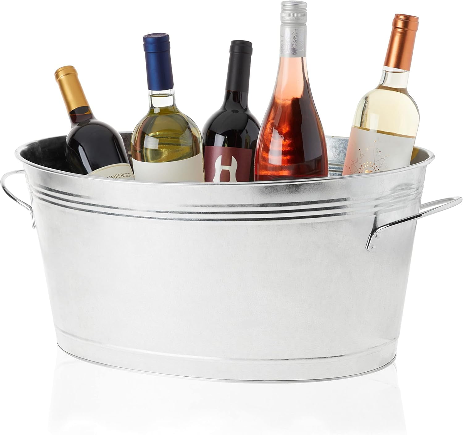 Clear Acrylic Ice Bucket with Handles, 3-Liter Capacity, Durable Wine ...