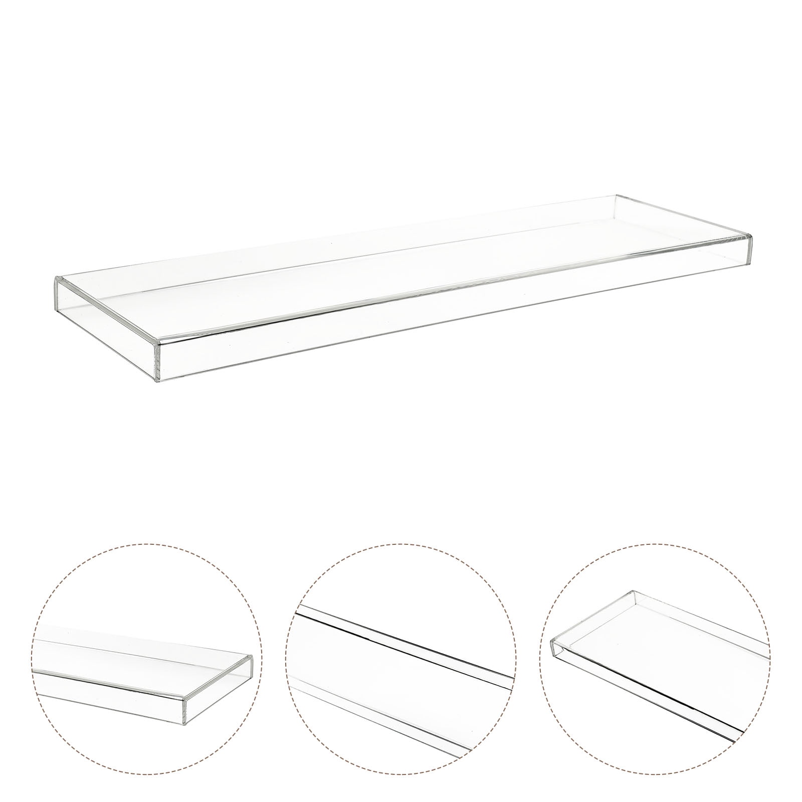 YEAHIBABY Keyboard Covers for Desktop Transparent Acrylic 1Set ...