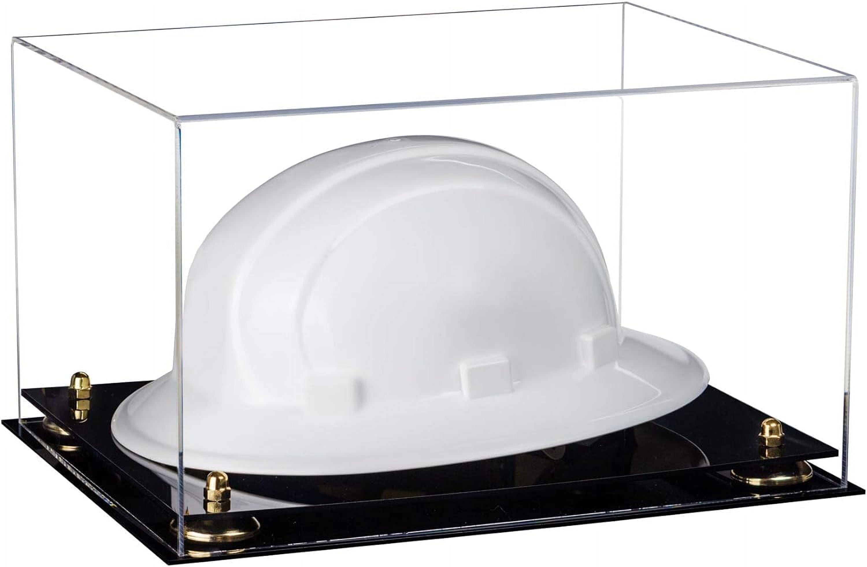 Clear Acrylic Large Helmet - Hard Hat Display Case - Walmart.com