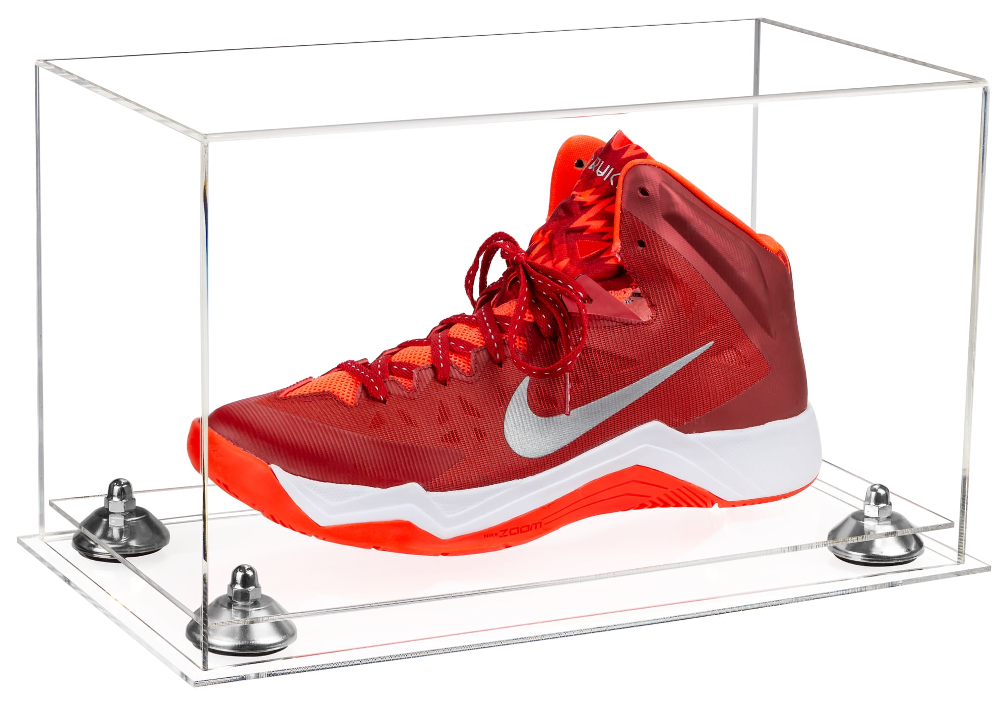 Clear Acrylic Large Shoe Display Case for Basketball Shoe Soccer Cleat ...