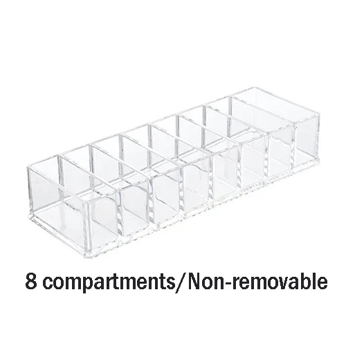 Clear Acrylic Makeup Cosmetics Organizer Storage Box Compact Jewelry ...