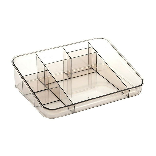 Clear Acrylic Makeup Organizer Tray - Versatile Storage for Cosmetics ...