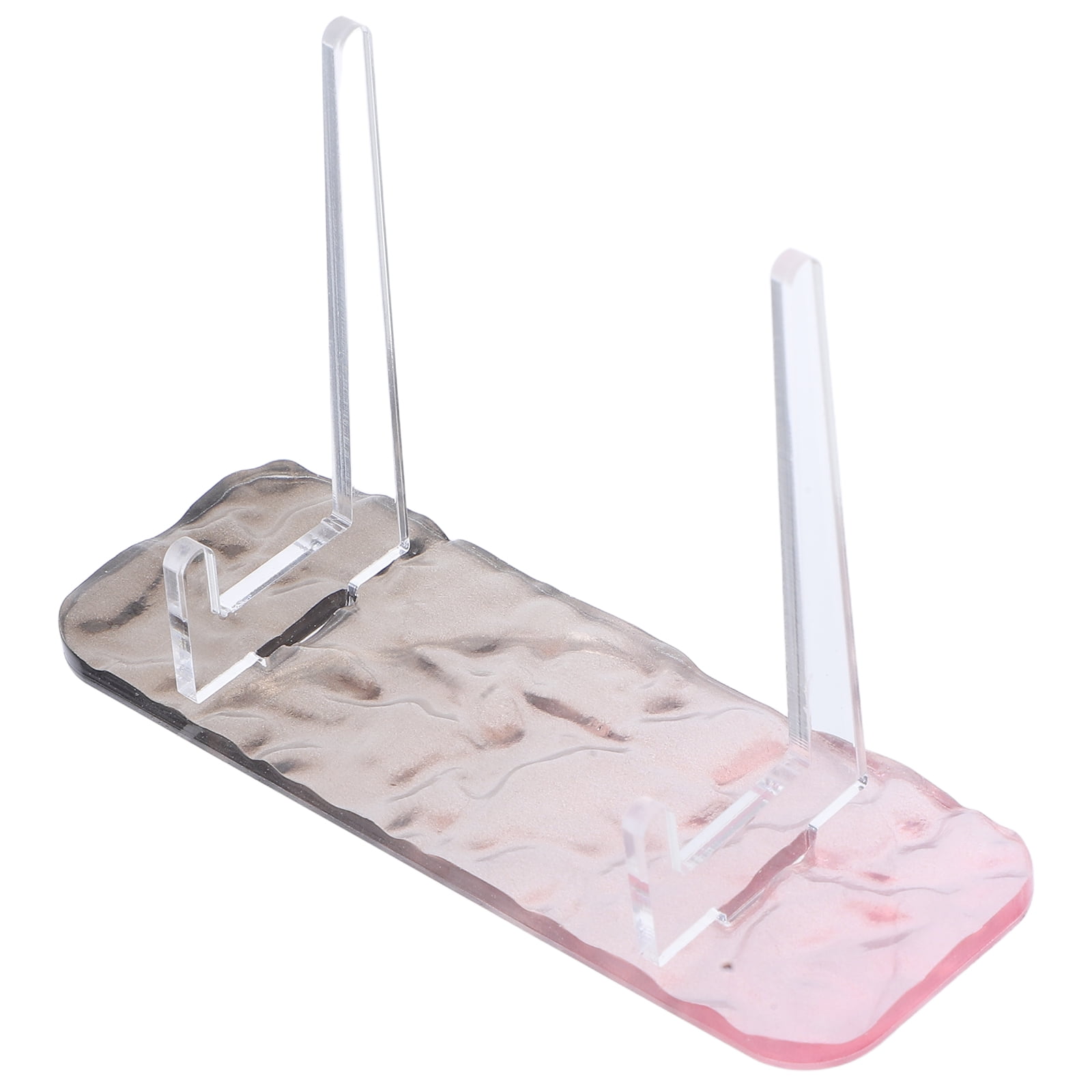 Clear Acrylic Mini Easel Stand Small Display Stand Picture Frame Holder ...