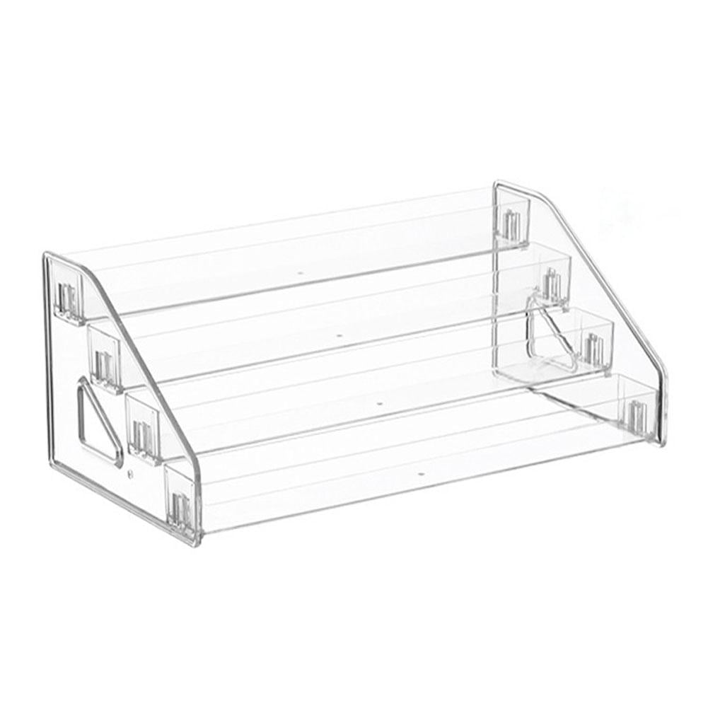 Clear Acrylic Multi Layer Nail Polish Display Stand Lipstick Storage ...