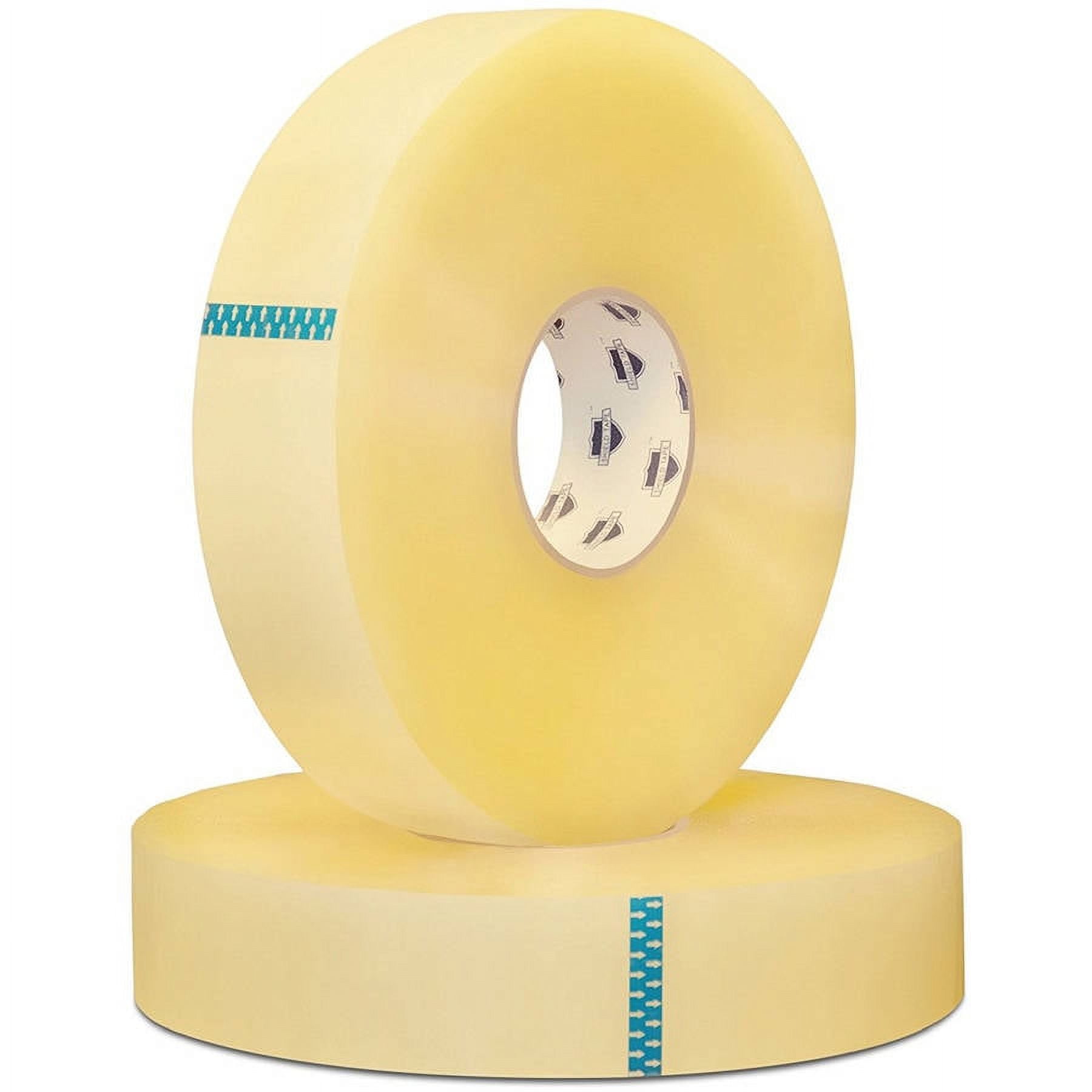 Clear Acrylic Packaging Tape (1000 Yards, 2 inches by 1.8 mil) 6 Pack ...