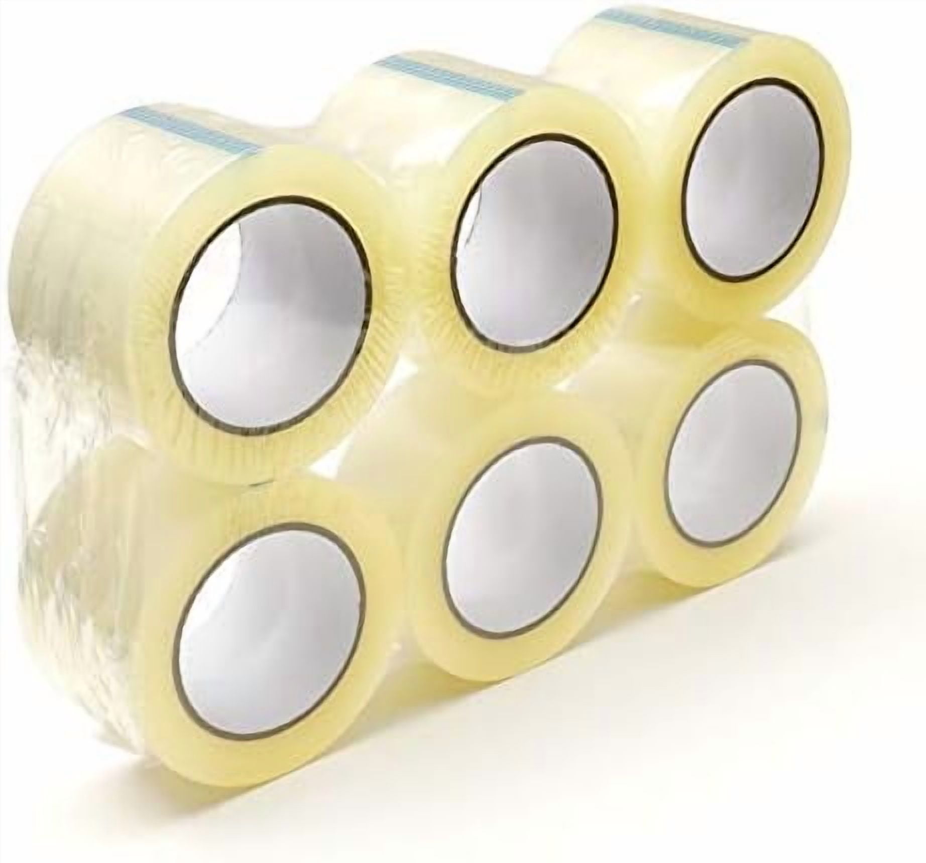 Clear Acrylic Packing Tape, 3 Inch Wide, 2.0mil Thickness, 110 Yard Per ...