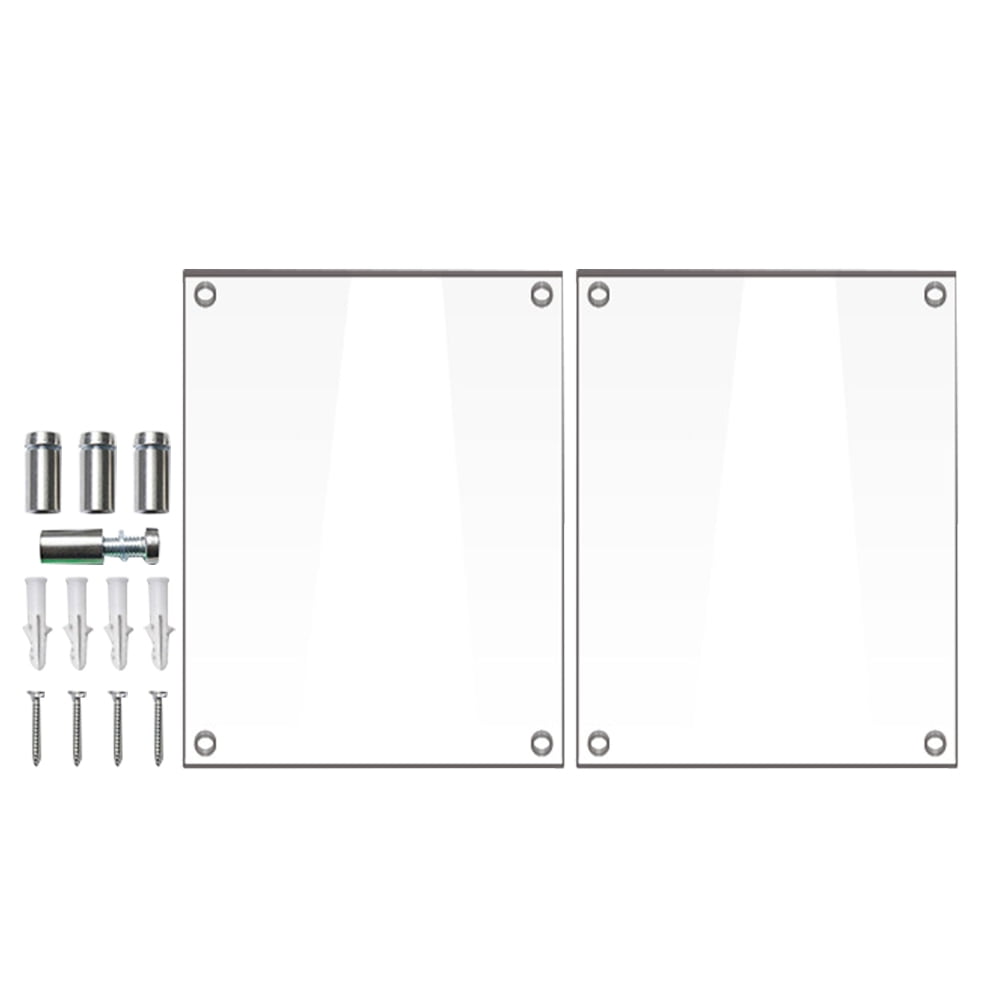 Clear Acrylic Photo Frame Wall Mounting Clear Picture Frame Picture ...