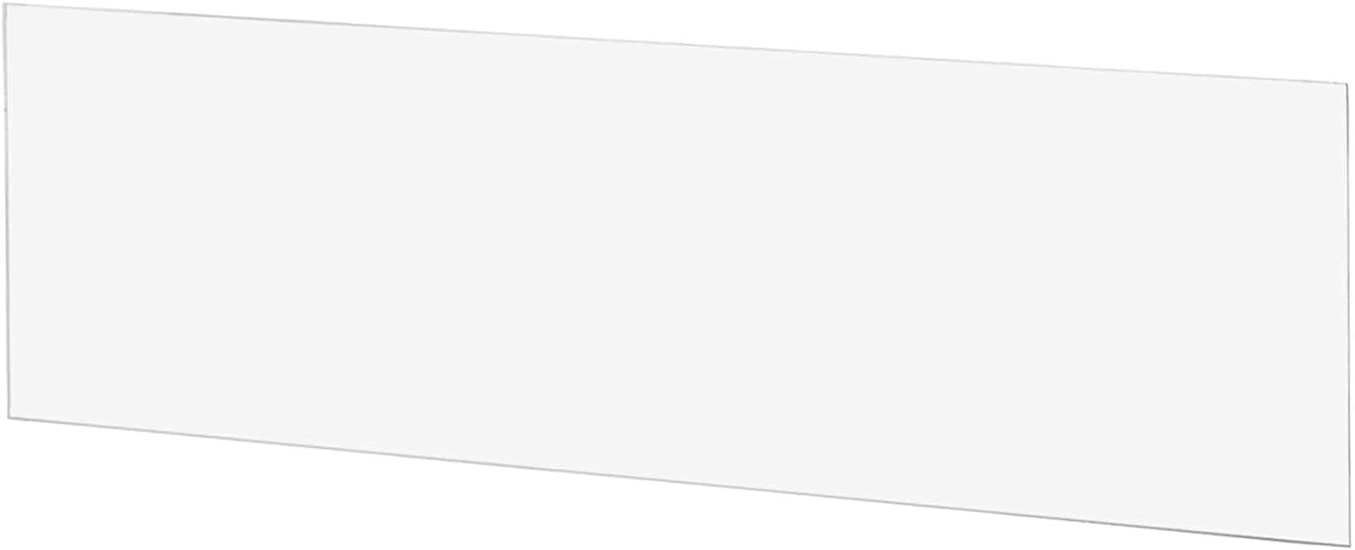 Clear Acrylic Plexiglass Sheet - 1/8" Thick Cast - 6" x 24" - Walmart.com