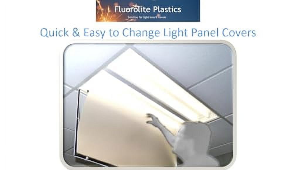 Clear Acrylic Prismatic Ceiling Lighting Panels | 23.75"x 47.75" | 0. ...