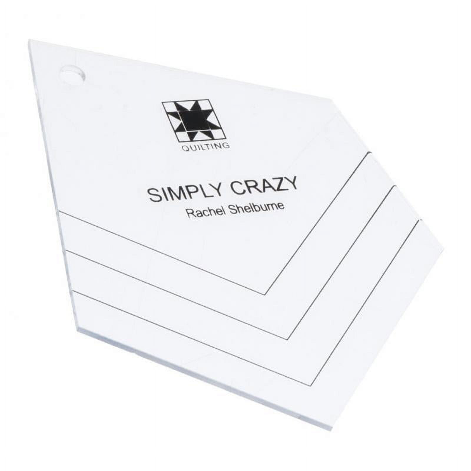 Clear Acrylic Quilting Template Ruler Sewing Design Tool - Clear ...