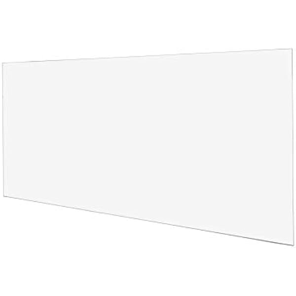 Clear Acrylic Rectangular DIY Sheet 16" x 24" DIY Blank 1/8" Thick See ...