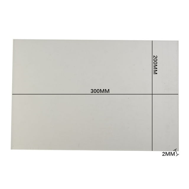 Clear Acrylic Sheet 2/3mm thick 200mm×300mm Plastic Sheet PVC Sheet ...