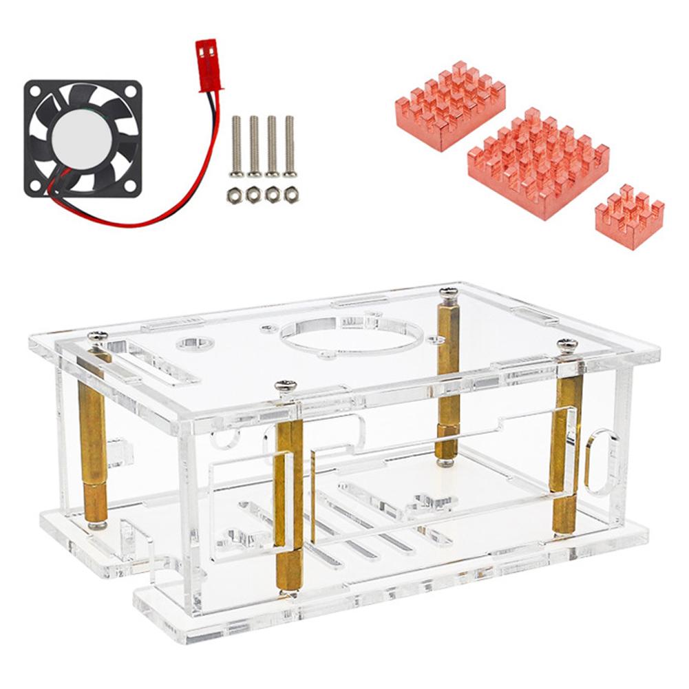 Clear Acrylic Shell Case Enclosure for Development Board, Includes ...