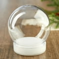 Clear Acrylic Snow Globe Jars Set of 4 - Walmart.com