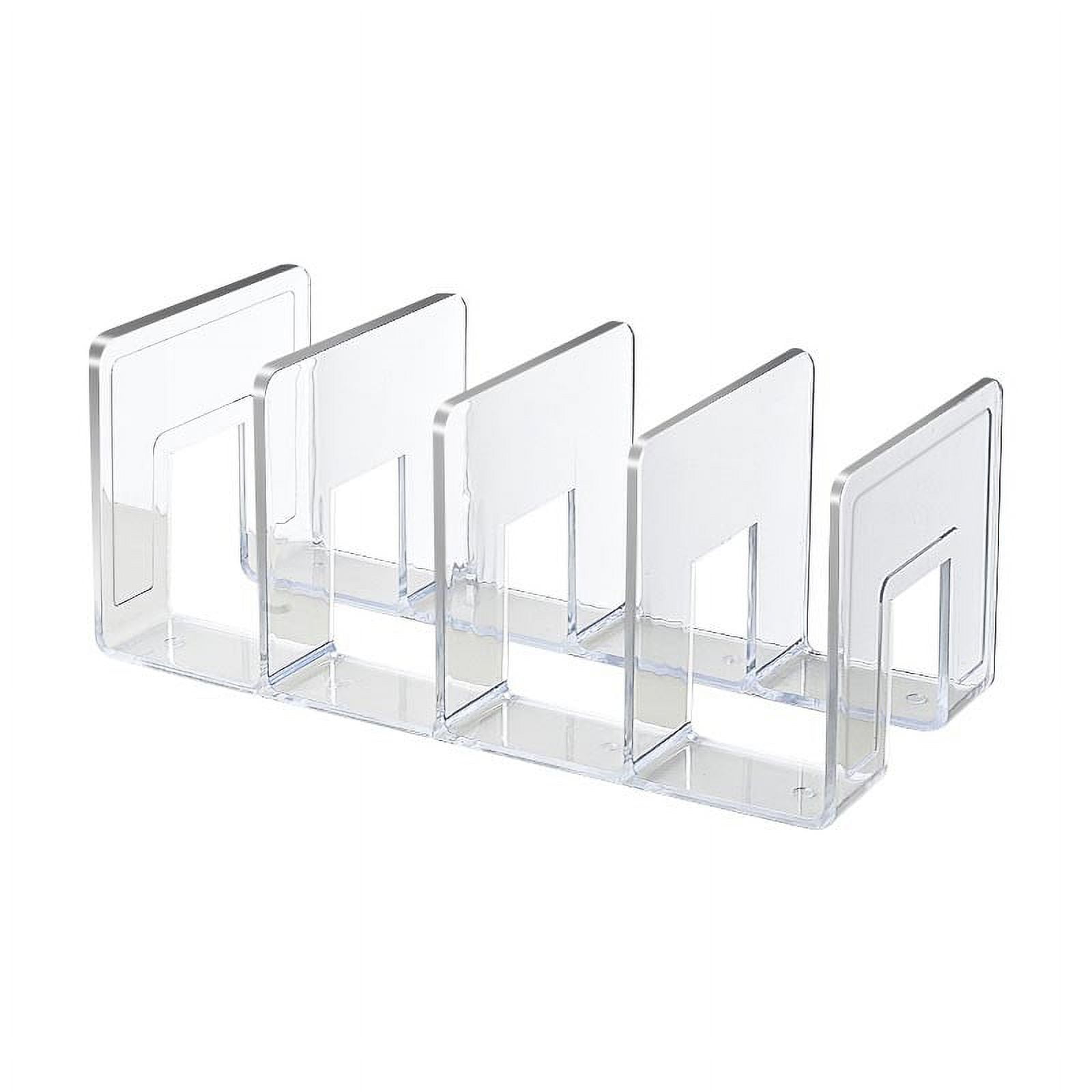 Clear Acrylic Storage Dividers: Detachable for Closet, Bathroom ...