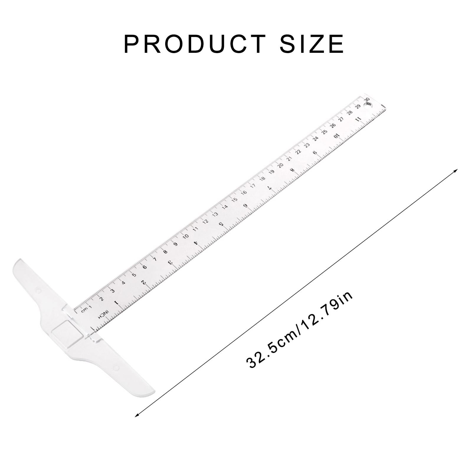 Clear Acrylic T-Square Ruler for Easy Reference While Crafting T-Square ...